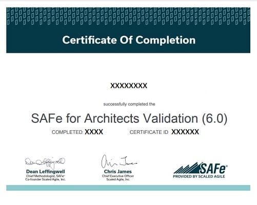 SAFe ARCH Training: SAFe for Architects Certification - AgileFever