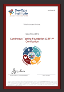 CTF Training: Continuous Testing Foundation Certification - AgileFever