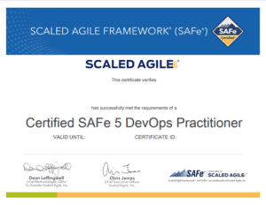 SDP Training: SAFe DevOps 6.0 Certification - AgileFever